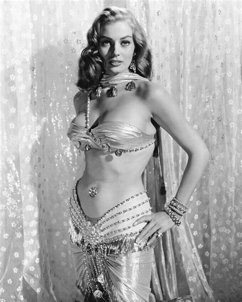 ANITA EKBERG 8X10 B W PHOTO SEXY POSE Color