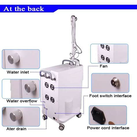 Fractional RF Tube Laser Machine Vaginal CO2 Laser Fractional For