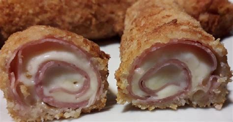 Rollitos De Jam N Y Queso Receta De Andrea Cookpad