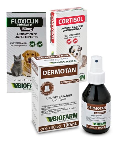 Medicamento Sarnas Dermatite Machucados Feridas C Es Gatos