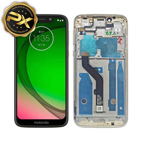 Tela Display Lcd Motorola Moto G7 Play Xt1952 Aro Central Selling