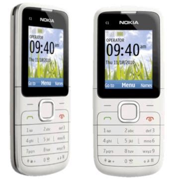 Amazon Nokia C1 01 Unlocked GSM Phone U S Version With Warranty