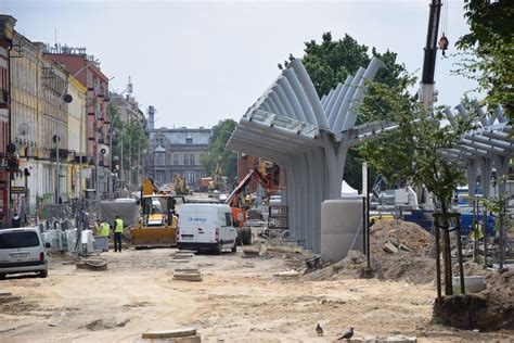 Częstochowa Budowa centrum przesiadkowego na ulicy Piłsudskiego