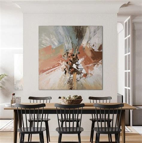 Pintura abstracta Obra Vórtice 100x100cm ArteReg Cuadros