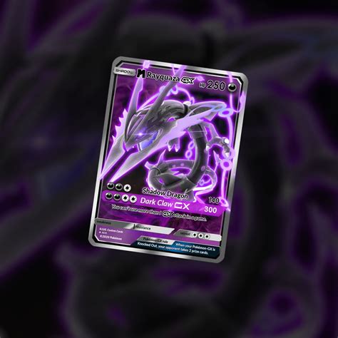 Mega Rayquaza Gx Custom Card Pok 233 Mon Amino PELAJARAN