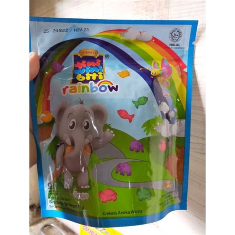 Jual Biskuit Tini Wini Biti Rainbow 57gr Pouch Shopee Indonesia
