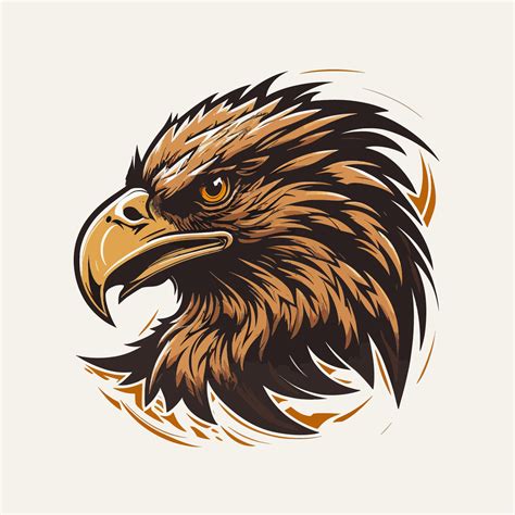 Eagle Head Eagle Logo Symbol Gaming Logo Elegant Element For Brand