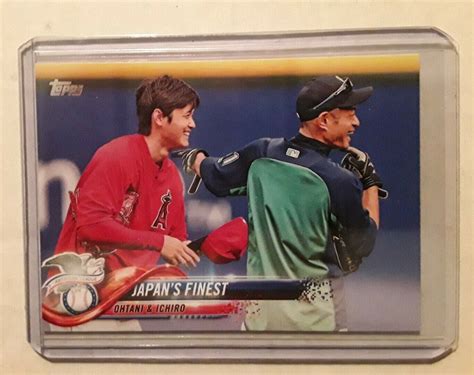 2018 Topps Update Shohei Ohtani Ichiro RC Japan S Finest US153 EBay