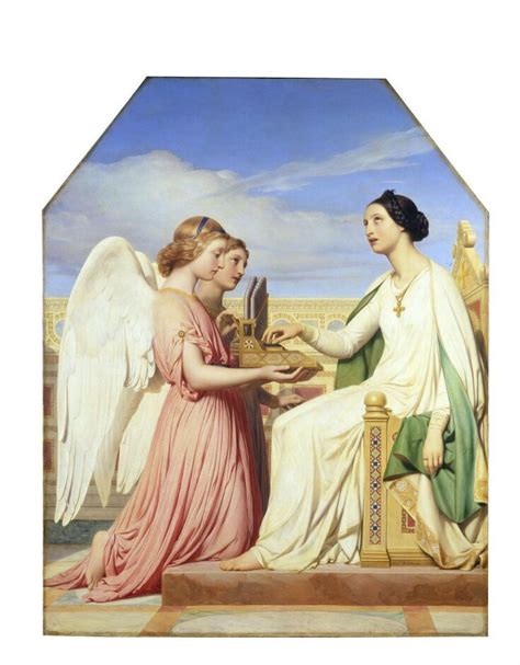 St Cecilia And The Angels Delaroche Paul V A Explore The Collections