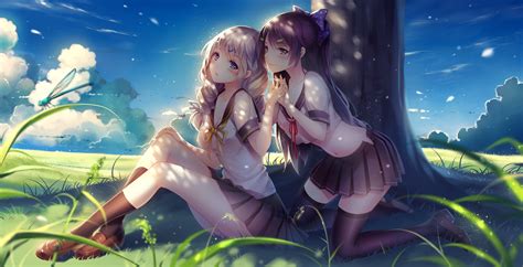 Raiden Mei White Hair Blushing Kiana Kaslana Houkai Gakuen 5K