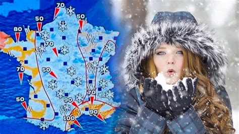 Neige et froid en janvier Les tendances météo prévues en France