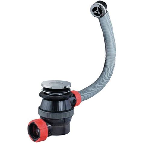 Bonde Et Siphon Lavabo 32mm Trop Plein Compact Wirquin Nano 30721242