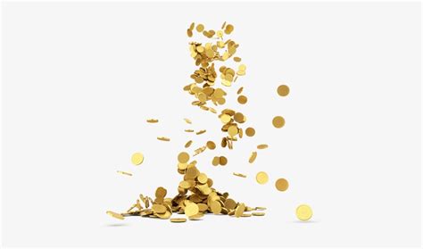 Falling Gold Coins Png Gold Coins Falling Png Png Image Transparent