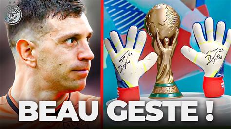 Emiliano Martinez A Vendu Ses Gants De La Finale Pour CE MONTANT