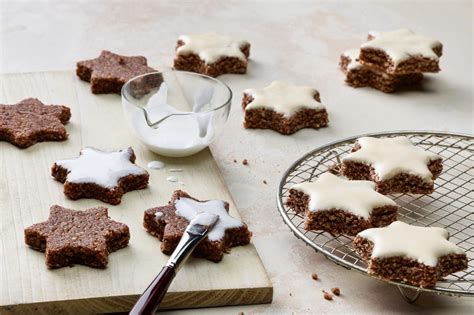 Étoiles à la cannelle Recette Swissmilk Rezept Zimtsterne
