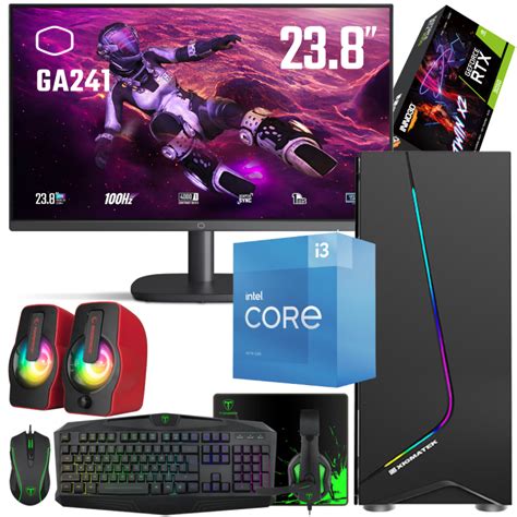 Setup Gamer Special Pc De Bureau Gaming I3 10105 RTX 3050 TWIN X2