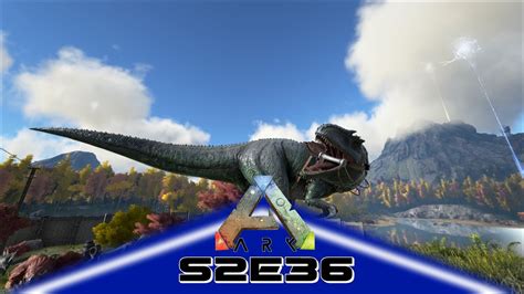 ARK Survival Evolved Gameplay E36 Taming A GIGANOTOSAURUS YouTube