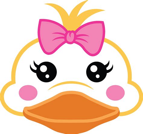 Baby Duck Face SVG Cutting Files