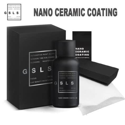Jual GSLS Premium Nano Ceramic Coating 9H Paint Protection Single Pack