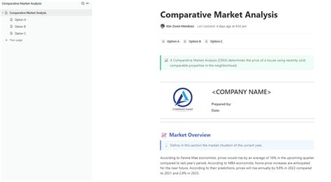 Best Comparison Chart Templates In Excel Sheets Clickup