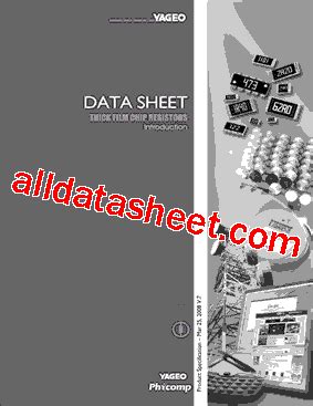 RC0201FR 072KL Datasheet PDF YAGEO Corporation