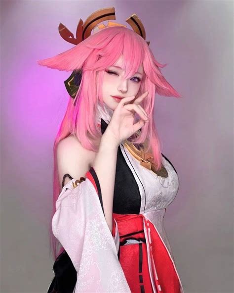 World Cosplay 19 de may de 2022 a las 12 00 AM Yae Miko by 啊川