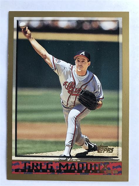 Amazon Topps Greg Maddux Nm M Near Mint Mint