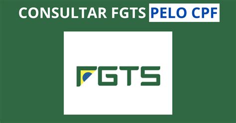 CONSULTAR FGTS PELO CPF LP Sobre Vagas