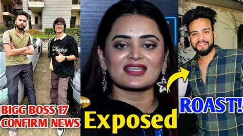 Elvish Yadav Roast Sourav Joshi Bigg Boss 17 Confirm News Elvish