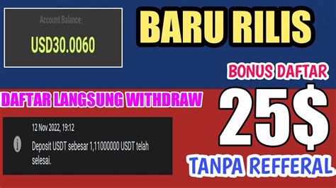 Bonus Daftar Daftar Langsung Wd Tanpa Undang Teman Web