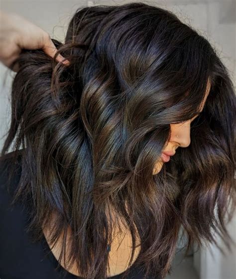 50 Super Stylish Dark Brown Hair Colors For Chic Brunettes Hair