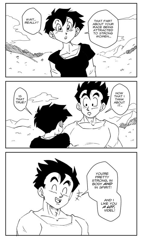 Son Gohan And Videl Dragon Ball And 1 More Drawn By Funsexydb Danbooru