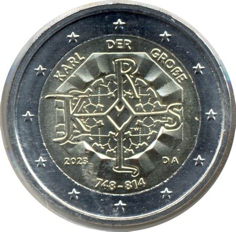 ALLEMAGNE 2023 A 2 EURO CHARLEMAGNE Gonçalves Lobo Numismatique
