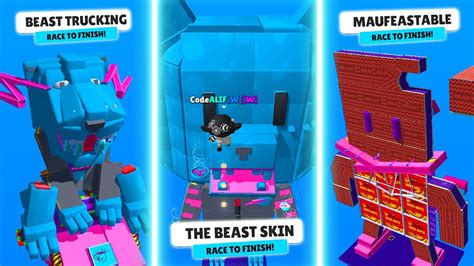 Skin The Beast Feastables Play New Mrbeast Workshop Parkour Maps In
