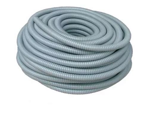 Tuberia Conduit Flexible Pvc 25mm Rollo 30 Mts Certificado Cuotas Sin