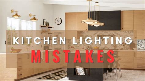 3 Kitchen Lighting MISTAKES That You Can Fix YouTube