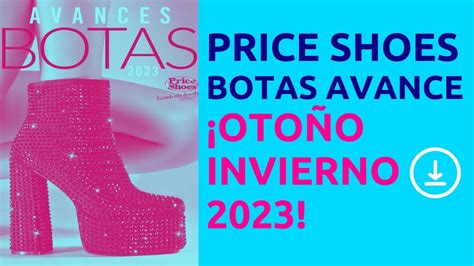 CATÁLOGO PRICE SHOES BOTAS Otoño Invierno 2023 2024 Avance YouTube