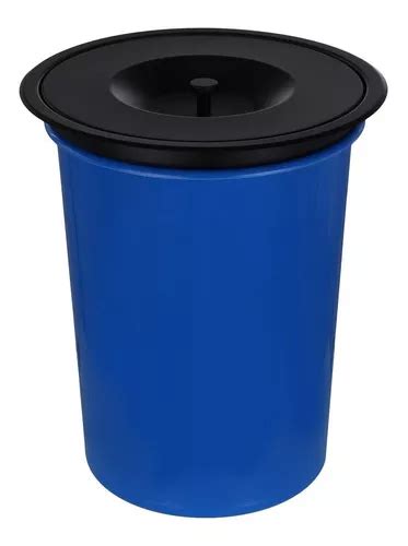 Lixeira De Embutir Pia Bancada 8 Litros Aço Inox Preta Black R 169 em