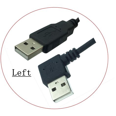Usb A Male Naar Usb A Male 90 Graden Links Rechts Grandado
