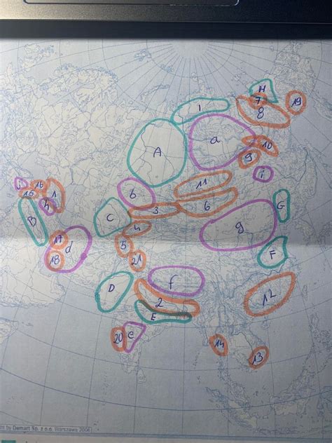 Mapa Azja Diagram Quizlet
