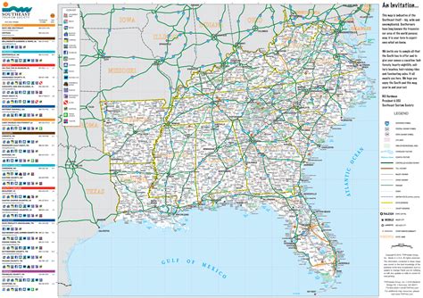 Detailed Road Map Of Usa
