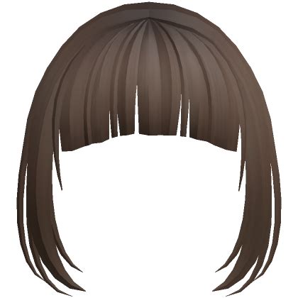Brown Bangs Roblox Item Rolimon S