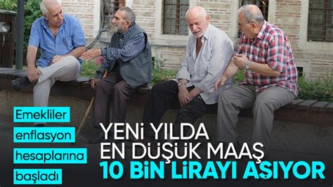 Emeklilerin gözü bu haberde En düşük emekli maaşı 10 bin lirayı geçecek