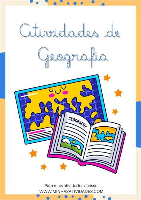 Atividades Capas De Geografia Para Imprimir