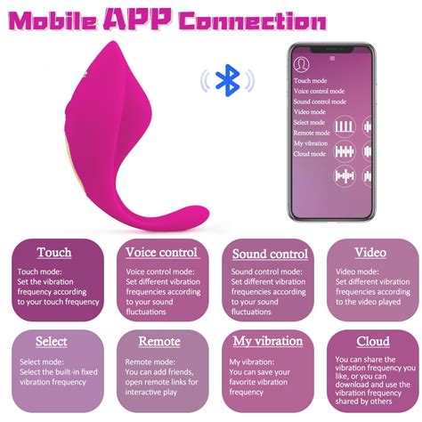 Vibrating Wearable Panty Vibrators For Woman Wireless Bluetooth With