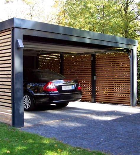 Carports en aluminium conçus sur mesure en Alsace