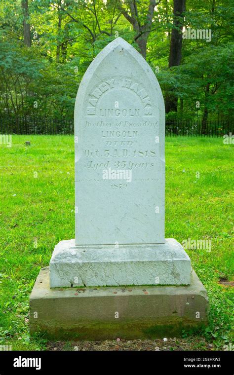 Nancy Hanks Lincoln Grave Lincoln Boyhood National Memorial Indiana