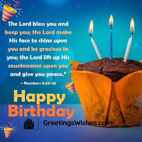 Bible Verses For Birthday Blessings Wishes Greetings Wishes