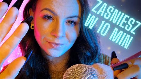 ASMR PO POLSKU OSOBISTA UWAGA SZEPT MASAŻ GŁOWY Zaśniesz w 10