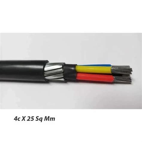 Polycab 4 Core 4c X 25 Sq Mm Aluminium Armoured Cable At 150 48 Meter